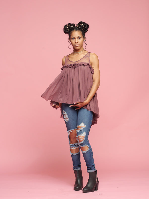 Little Lu Lu | High-Low Top - PepperLilly